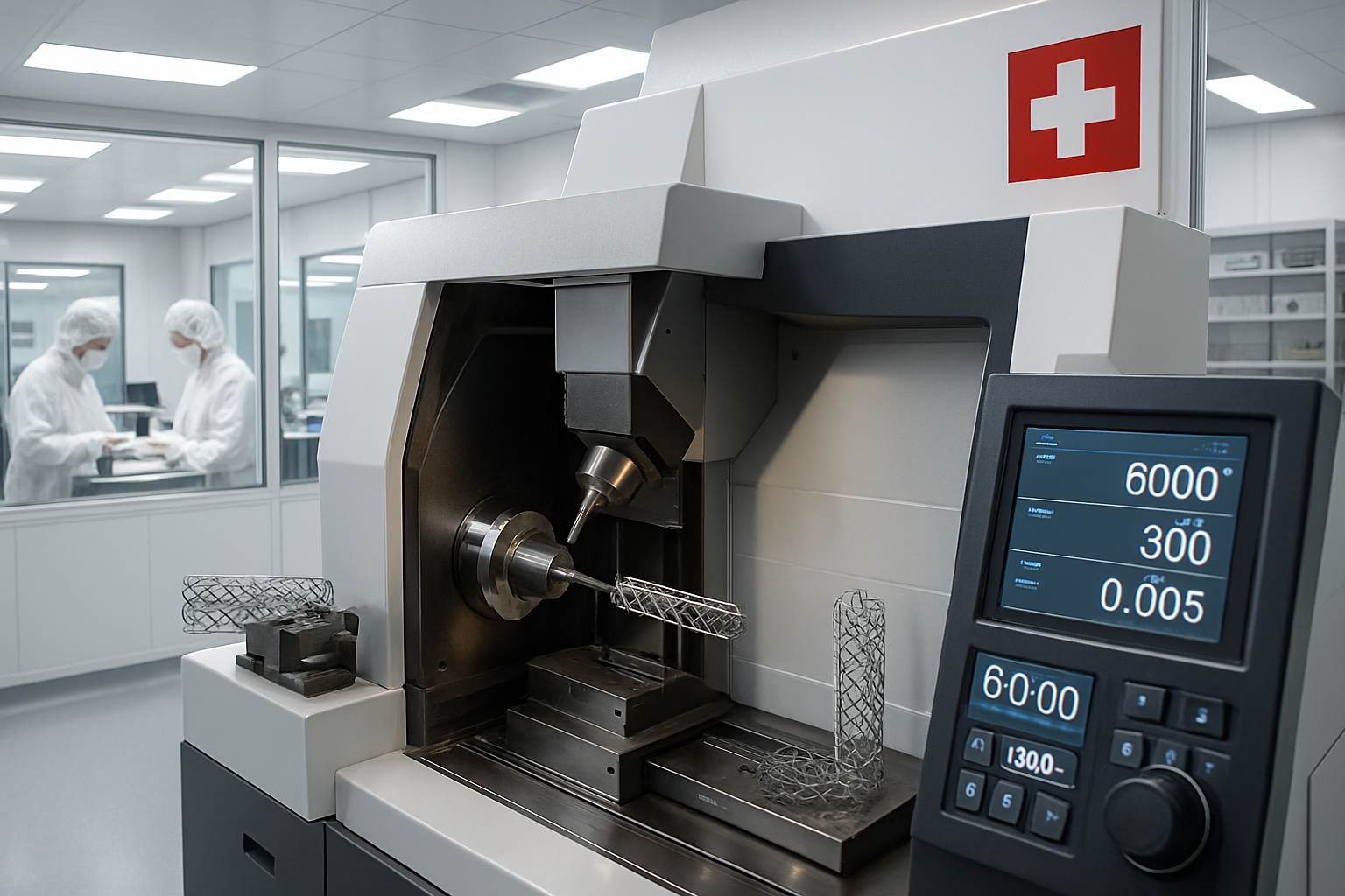 Precision That Matters: Swiss Machining for Stent Manufacturing