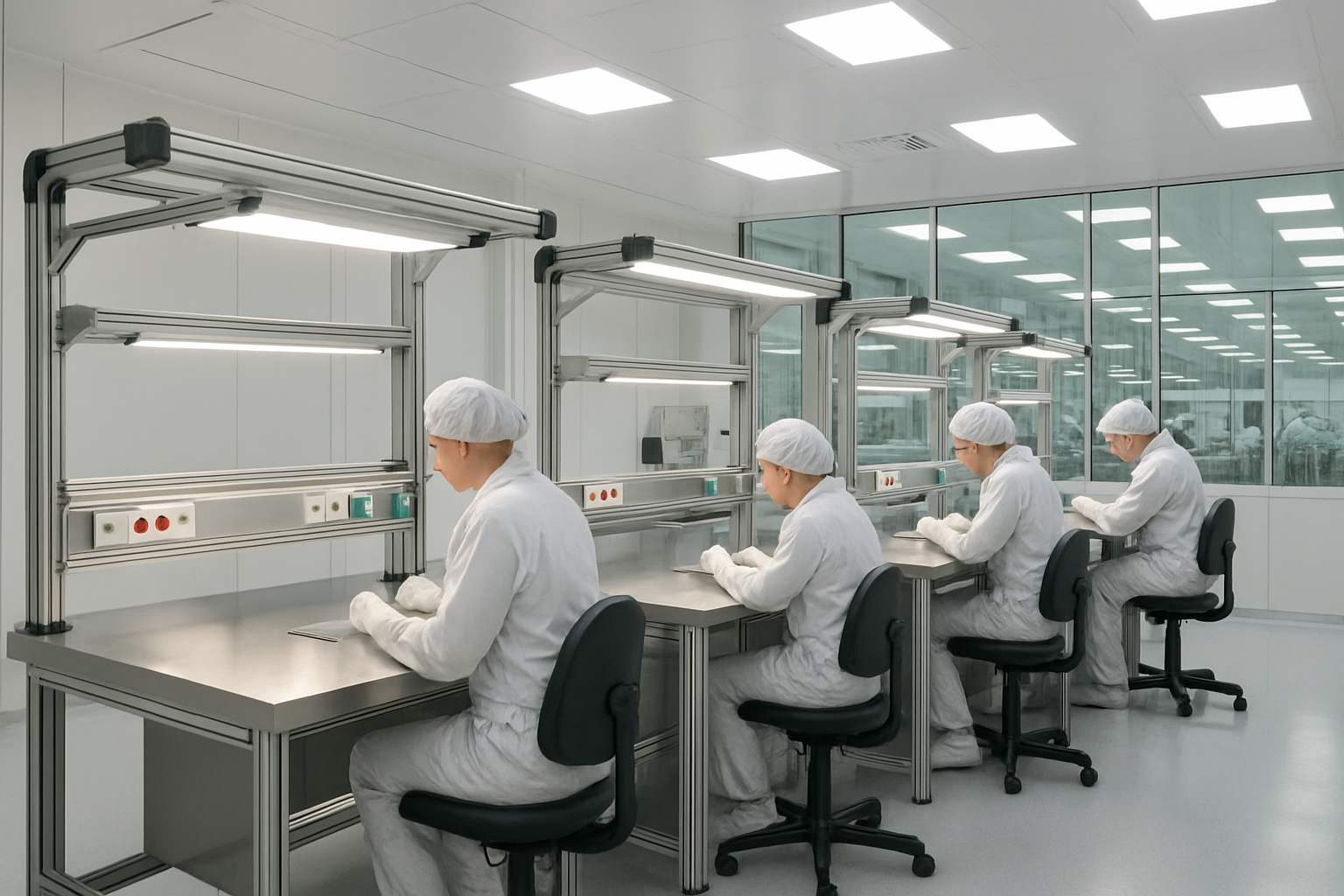 Designing for the Cleanroom: Why Off-the-Shelf Workstations Fail